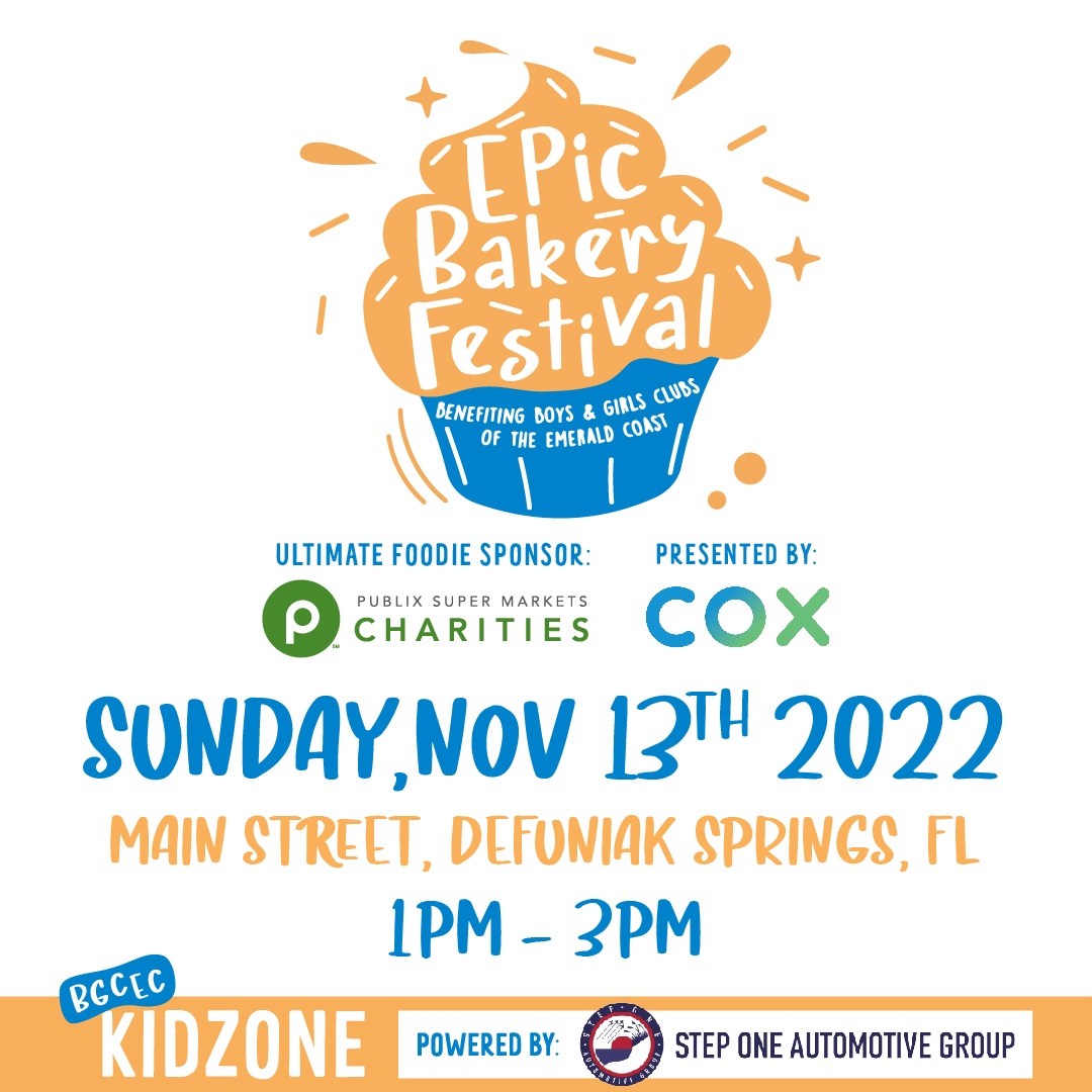 The 2nd Annual Epic Bakery Festival in DeFuniak Springs is Sunday ...